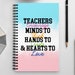 Teacher Gift Spiral Notebook First Day of School Gift, Last Day of ...
