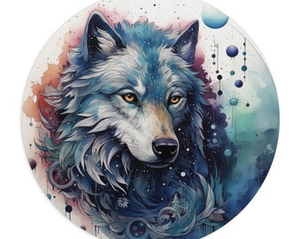 Wolf Mouse Pad, Wolf Lovers, Animal Mouse Pad, PC Keyboard, Computer ...