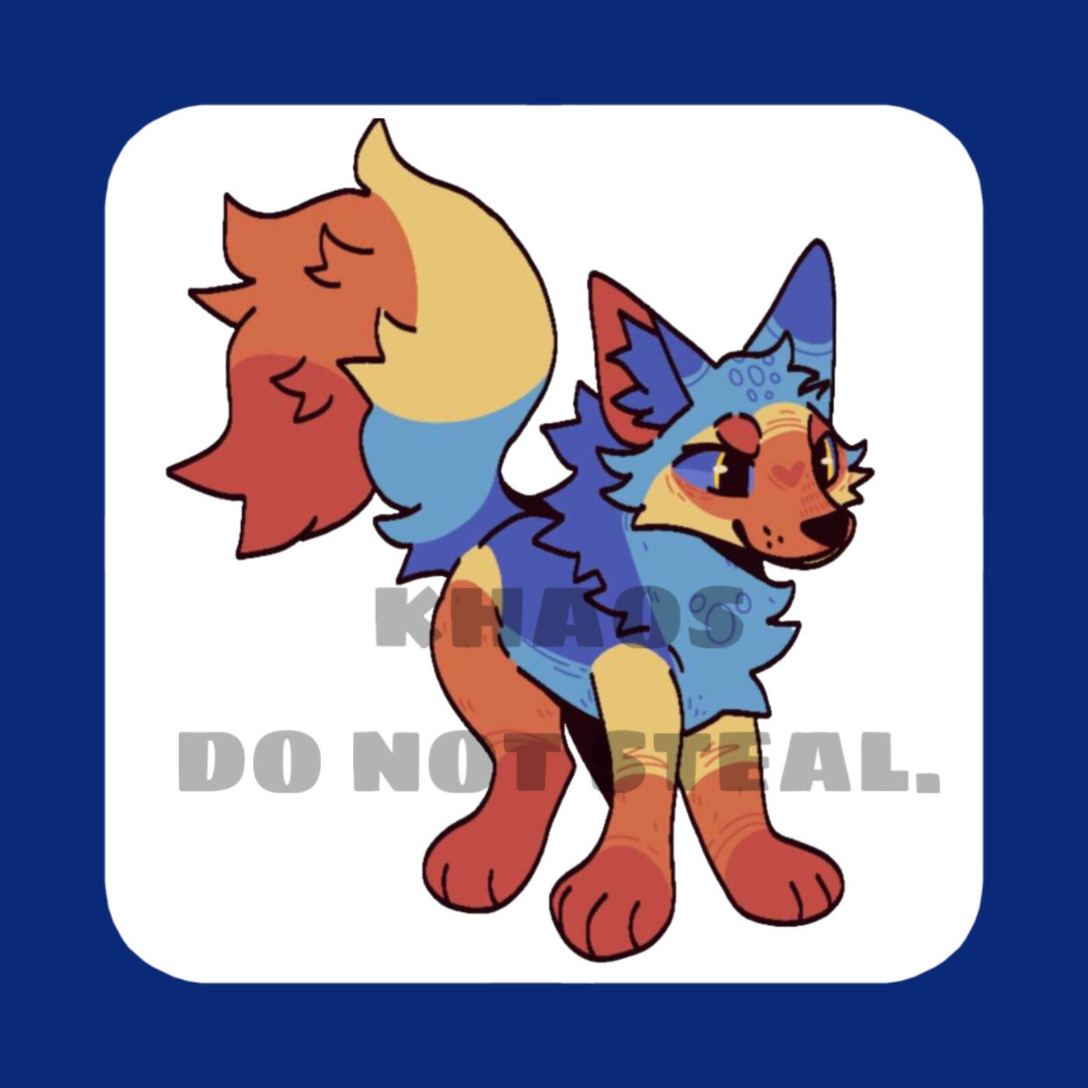 Digital Fox Furry Character Adoptables - Etsy