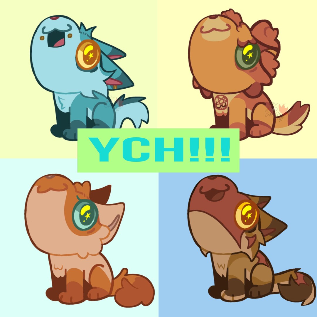 Animated Yapping Furry Doodle Custom YCH Commission - Etsy