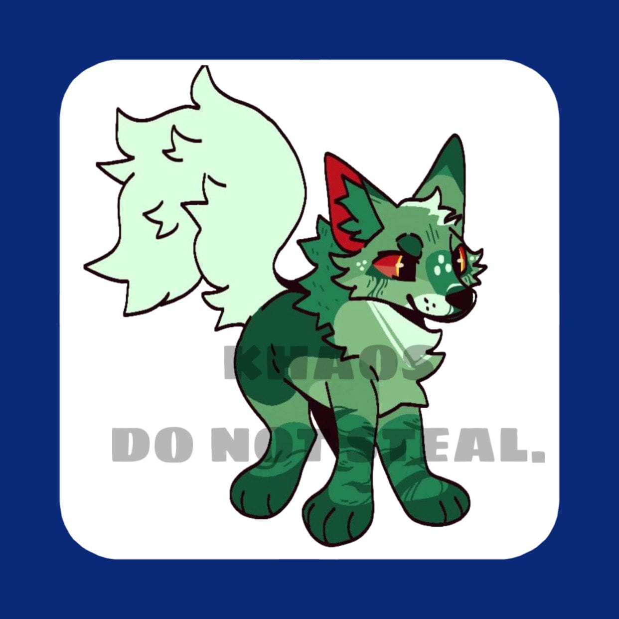 Digital Fox Furry Character Adoptables - Etsy