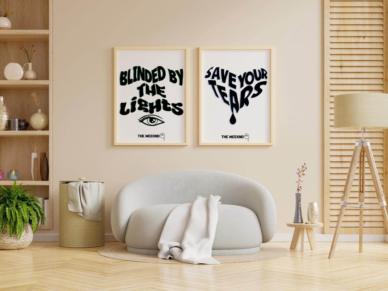 The Weeknd Poster | Blinded by the Lights | After Hours | Digital Wall ...