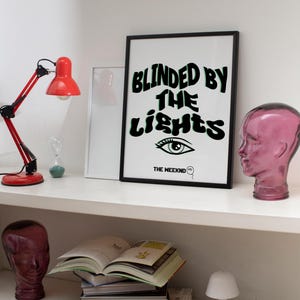 The Weeknd Poster Blinded by the Lights After Hours Digital Wall Art ...