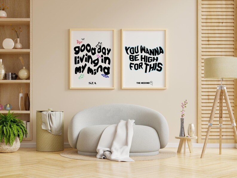 The Weeknd Poster | High for This | House of Balloons | Digital Wall ...