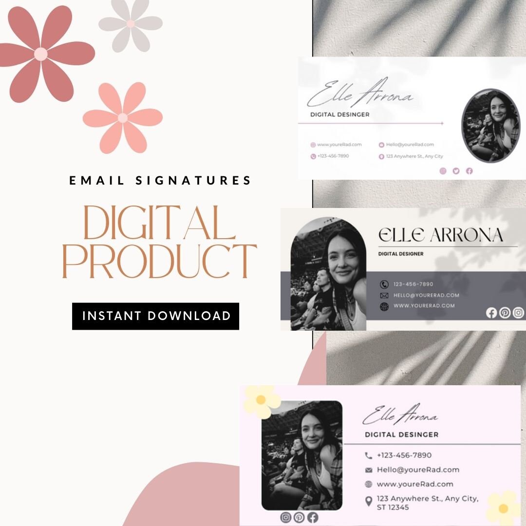 Email Signatures - Etsy