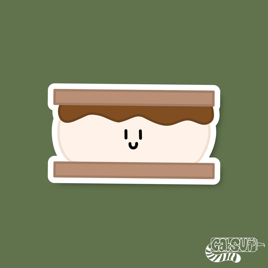 Smores Stickers Kawaii Stickers Fall Stickers Autumn Stickers Smores ...