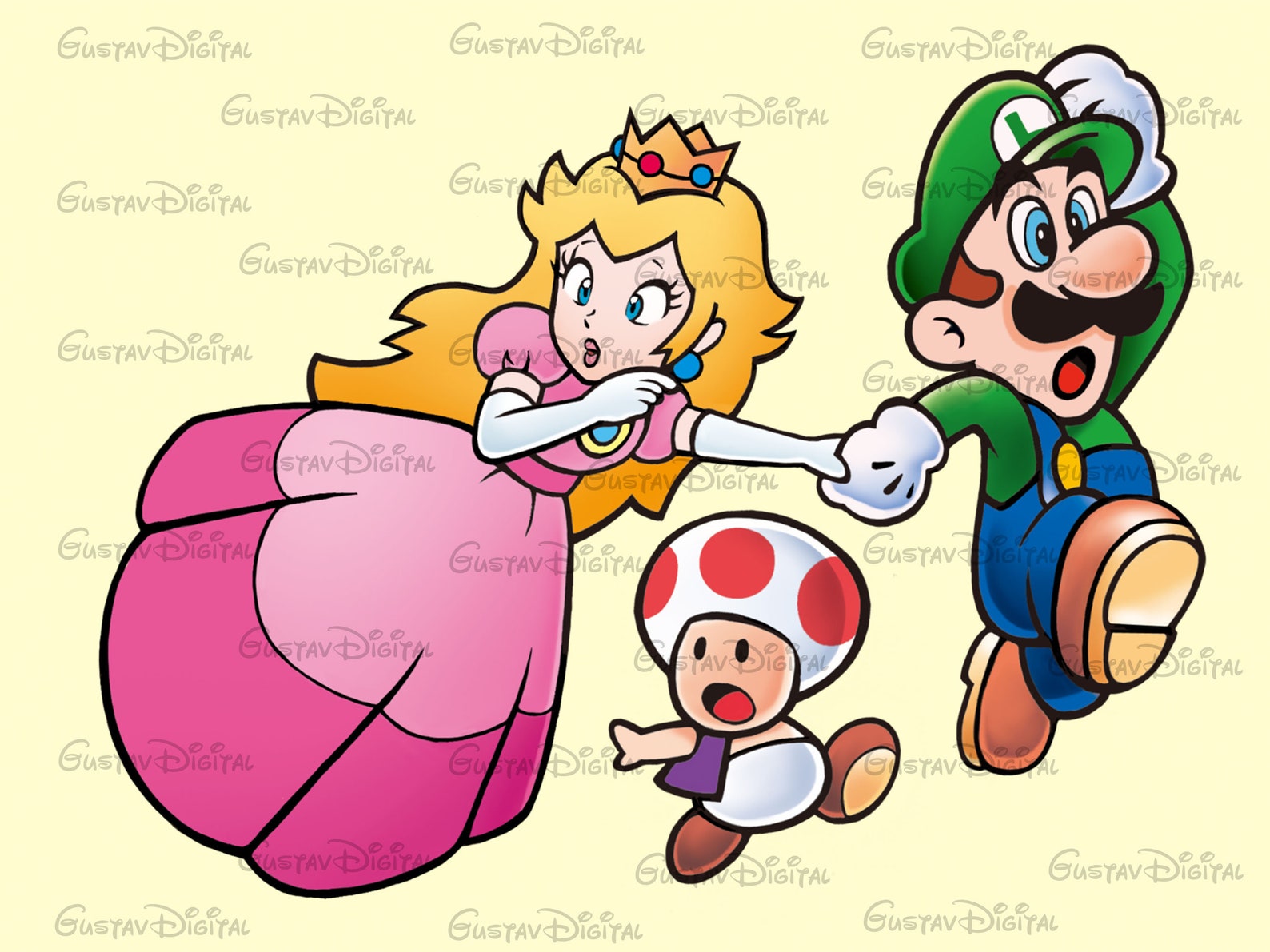 Princess Peach and Super Mario Couple PNG, Mario Family,princess Peach ...