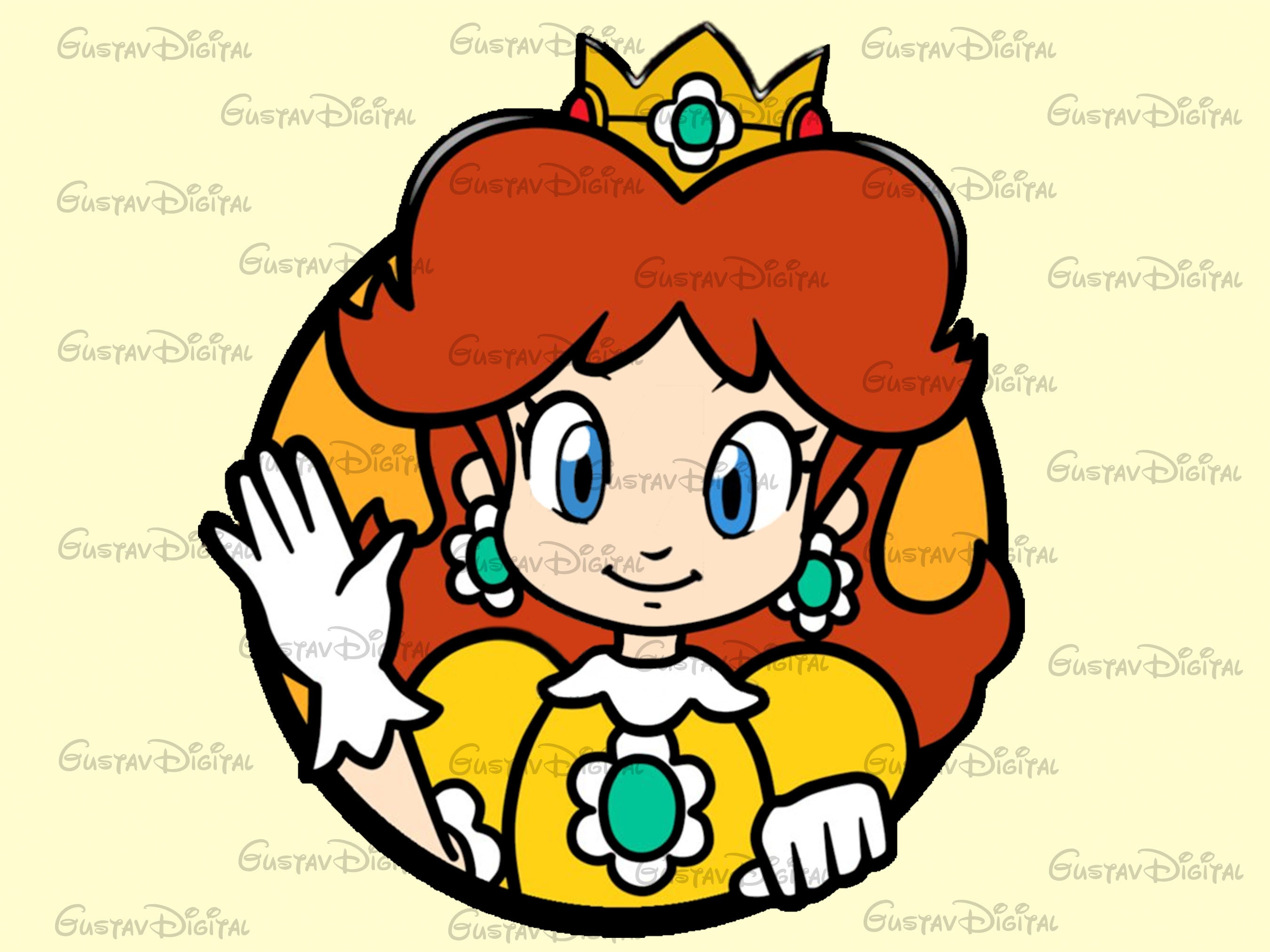 Princess Peach PNG, Princess Daisy Special Design,instant Quality ...