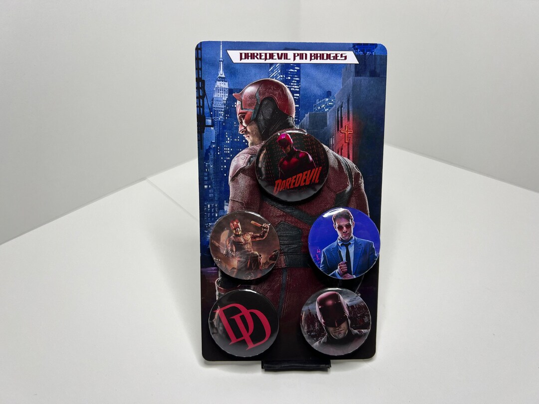 Daredevil Pin Badges 5 Pack - Etsy