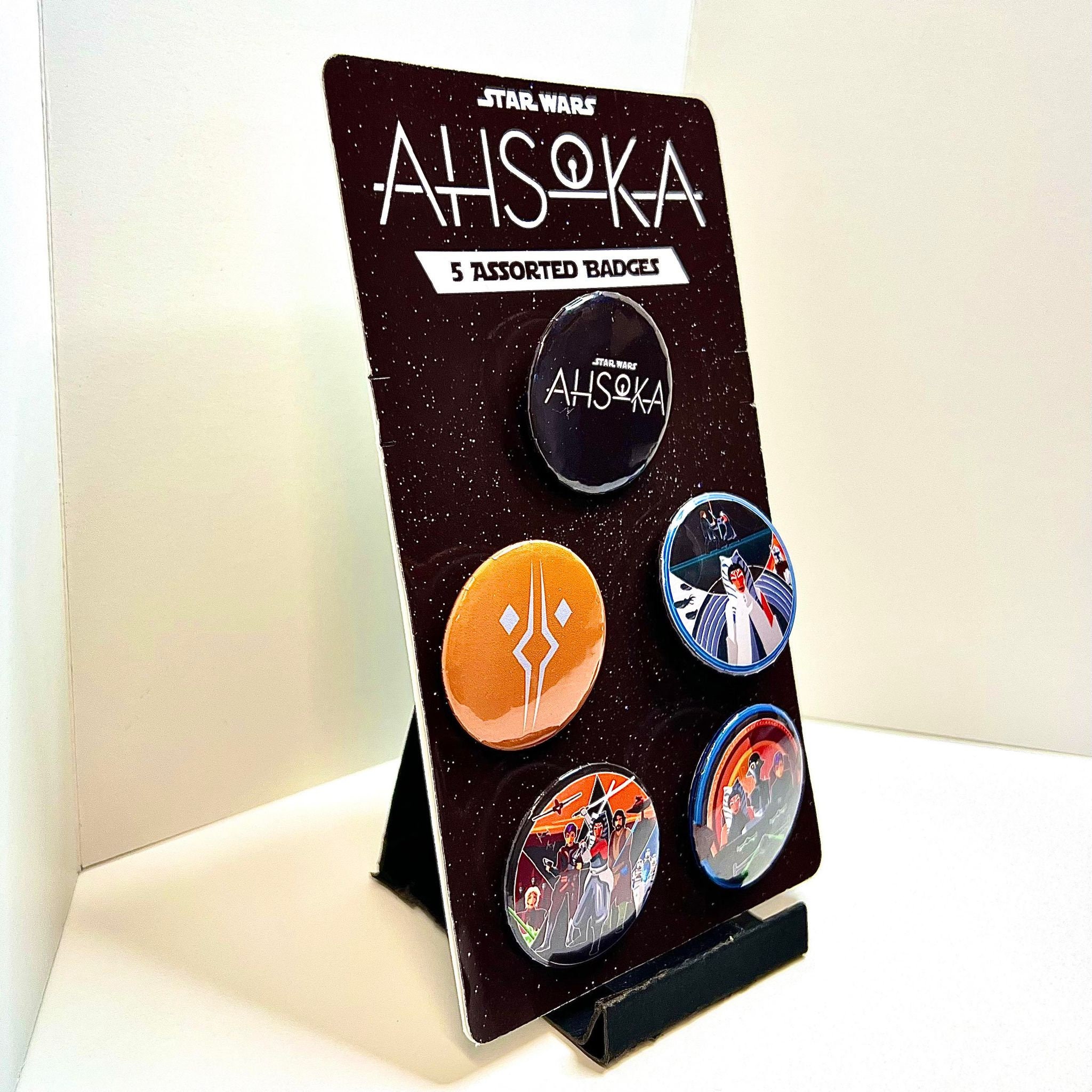 Ahsoka Tano star Wars Pin Badges 32mm - Etsy UK