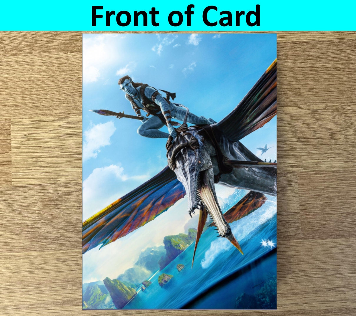 Avatar Birthday Card - Etsy