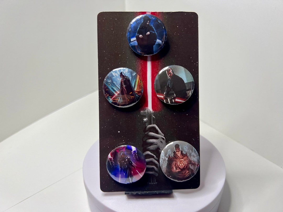 Star Wars Sith Pin Badges - Etsy