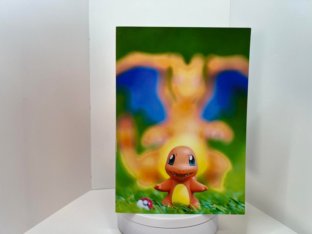 Charmander Pokémon Birthday Card - Etsy