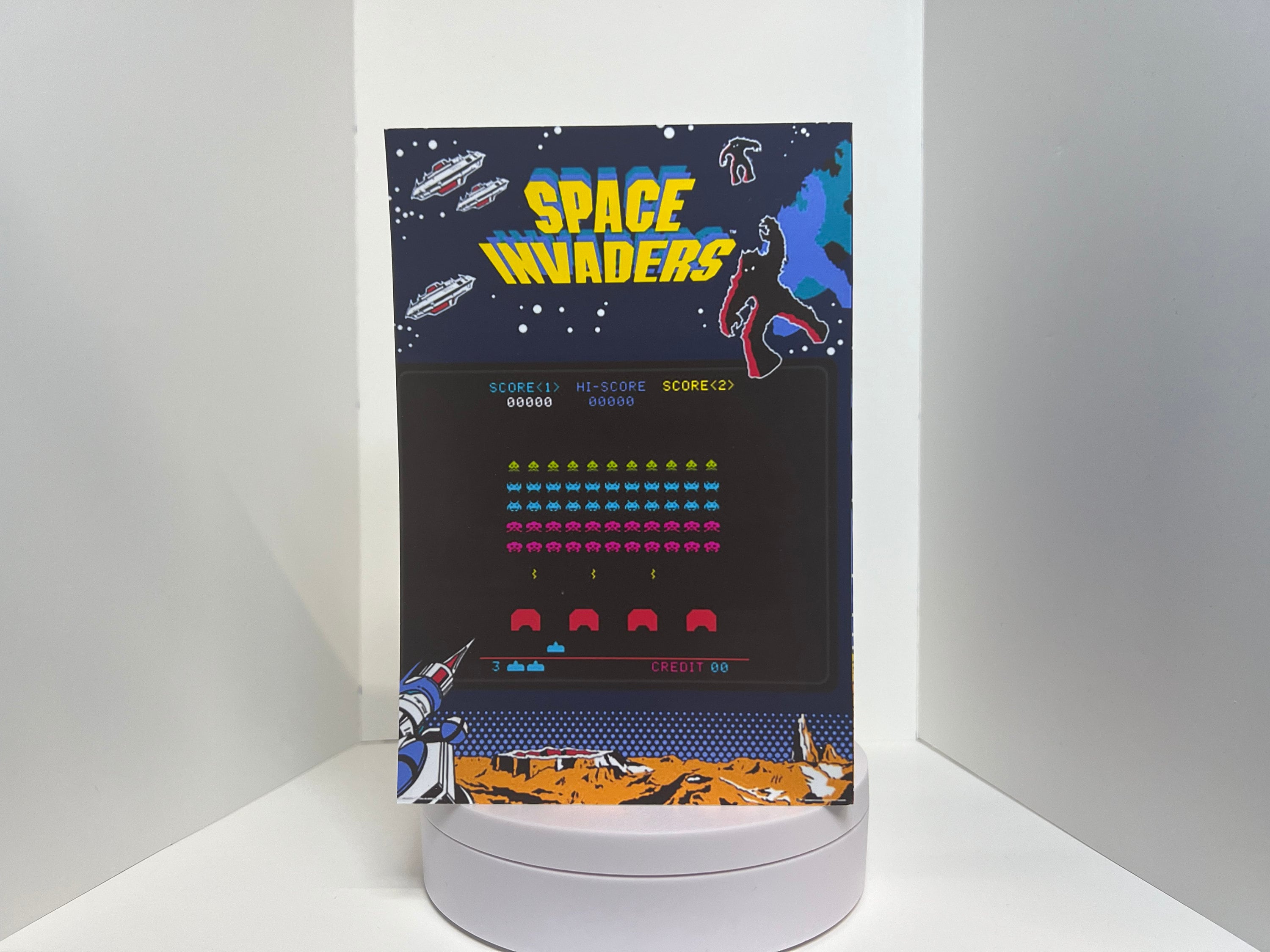 Space Invaders Birthday Card - Etsy UK