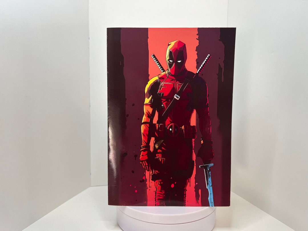 Deadpool Birthday Card A5 - Etsy