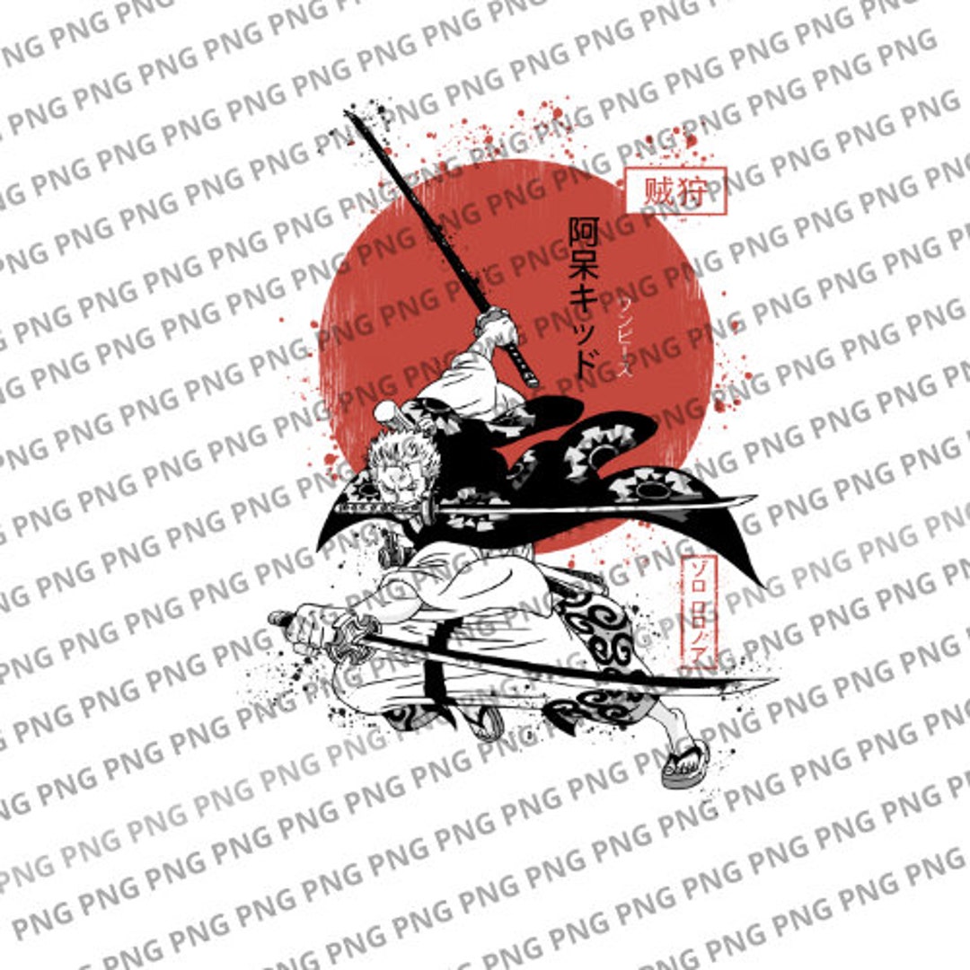 Zoro One Piece Pngvintage Zoro One Piece 90s Psd Anime Otaku Manga ...