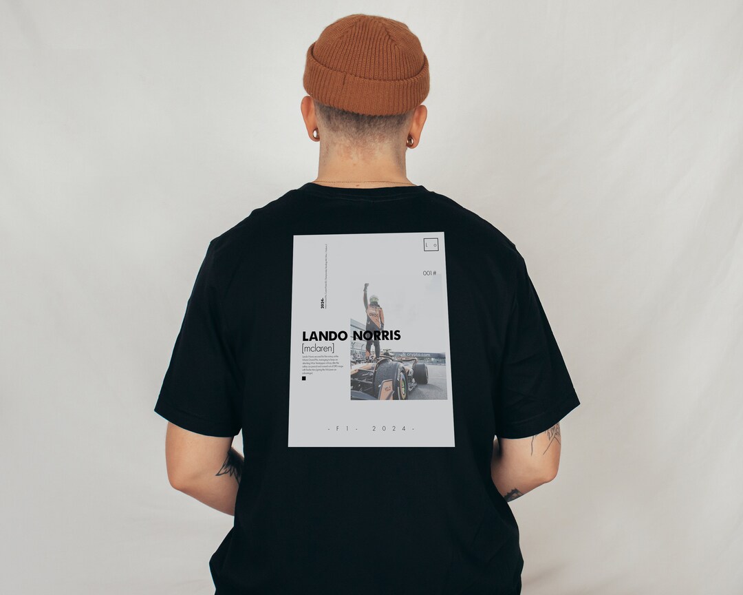 Mclaren Lando Norris Formula 1 Tshirt, Formula One, Lando Norris 4 ...