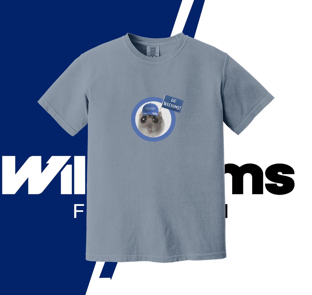 Gehen Weeyums F1 Meme Racing Shirt | Williams Fan T-Shirt - Etsy.de