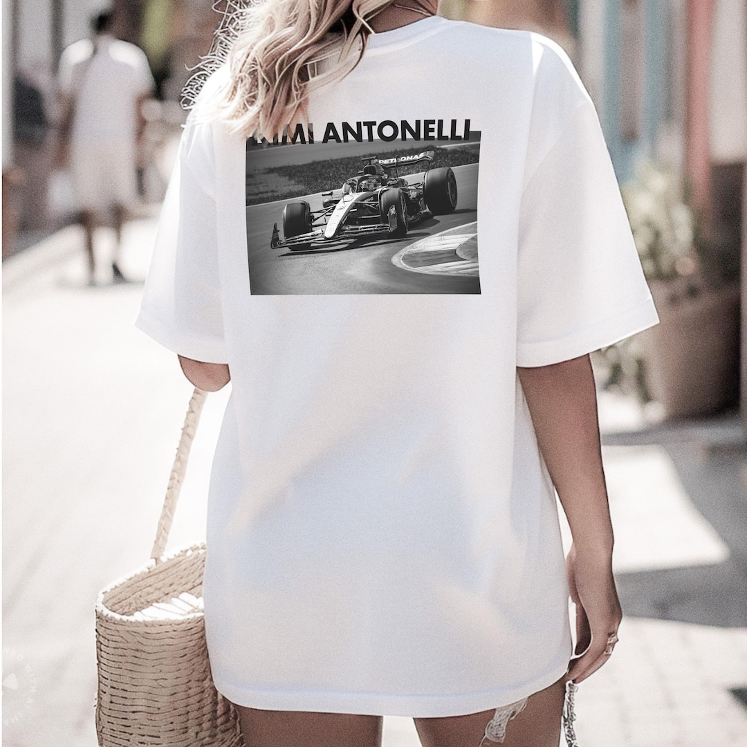 Kimi Antonelli Formula 1 Tshirt | Mercedes Monza 2024 F1 Win Shirt| Perfect Gift for Him Racing ...