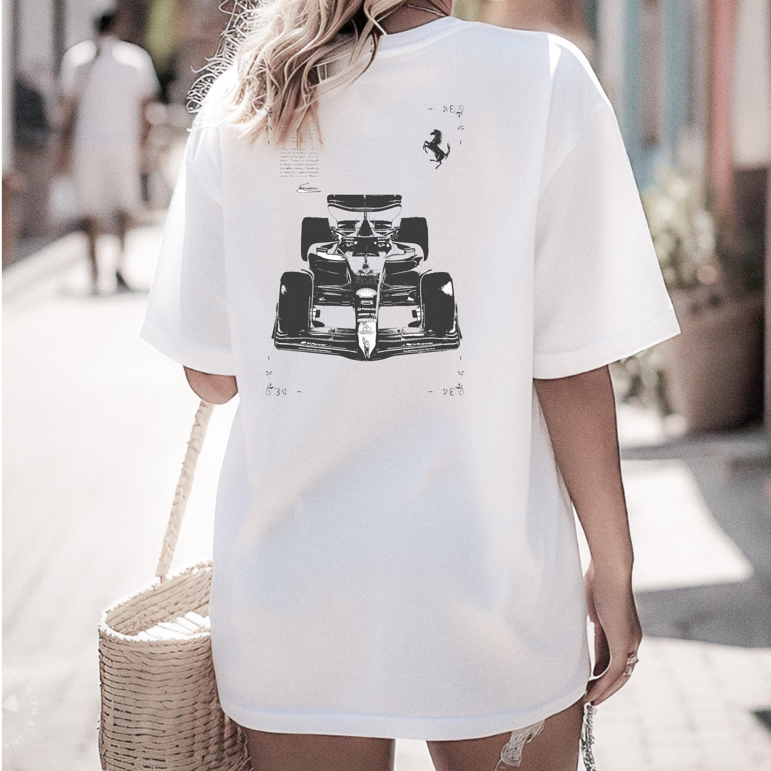 Ferrari Diagram F1 Tshirt | Charles Leclerc Scuderia Ferrari Shirt ...
