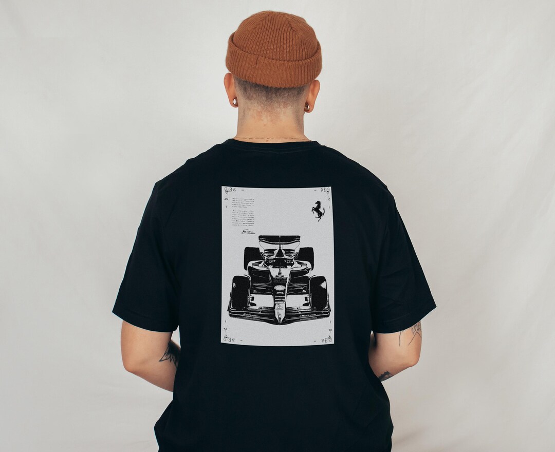 Ferrari Diagram F1 Tshirt | Charles Leclerc Scuderia Ferrari Shirt ...