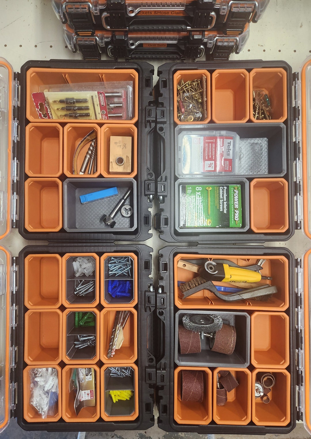 Ridgid 2.0 Pro Gear System Small Parts Bin oversized - Etsy