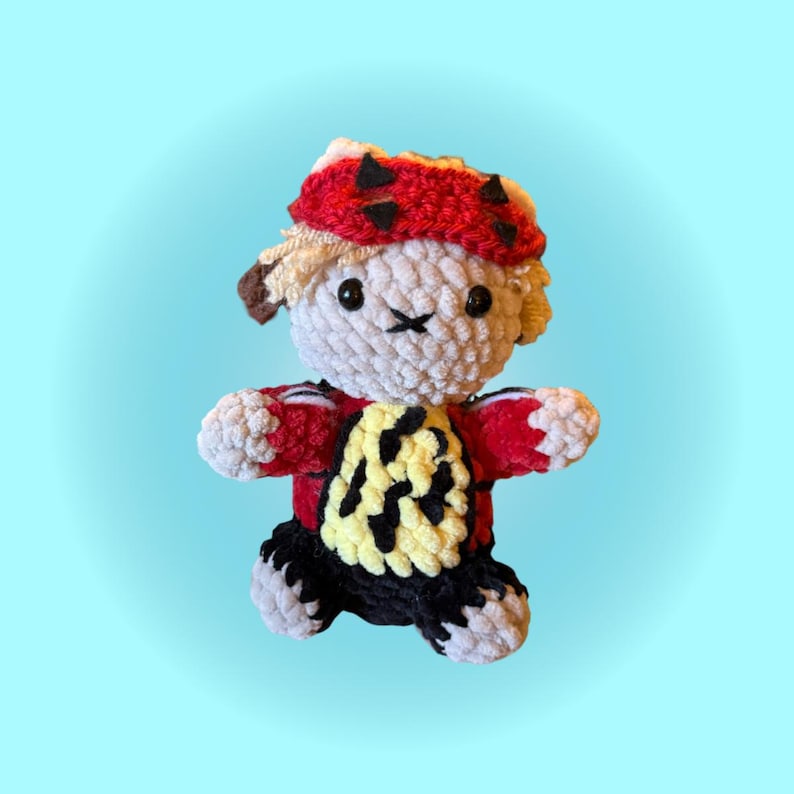 Kobra Kid - MW Teddy Bear - Alternative Band Inspired Crochet Bear - Etsy