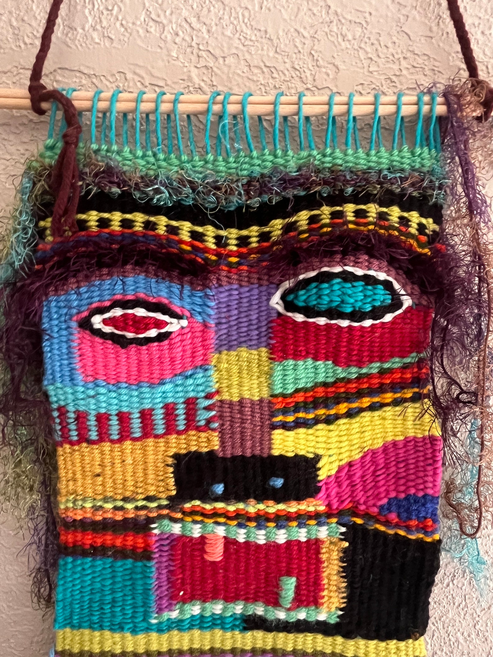 Handwoven Wall Art, Modern Weaving, Tribal Weaving, Woven Wall Hanging ...