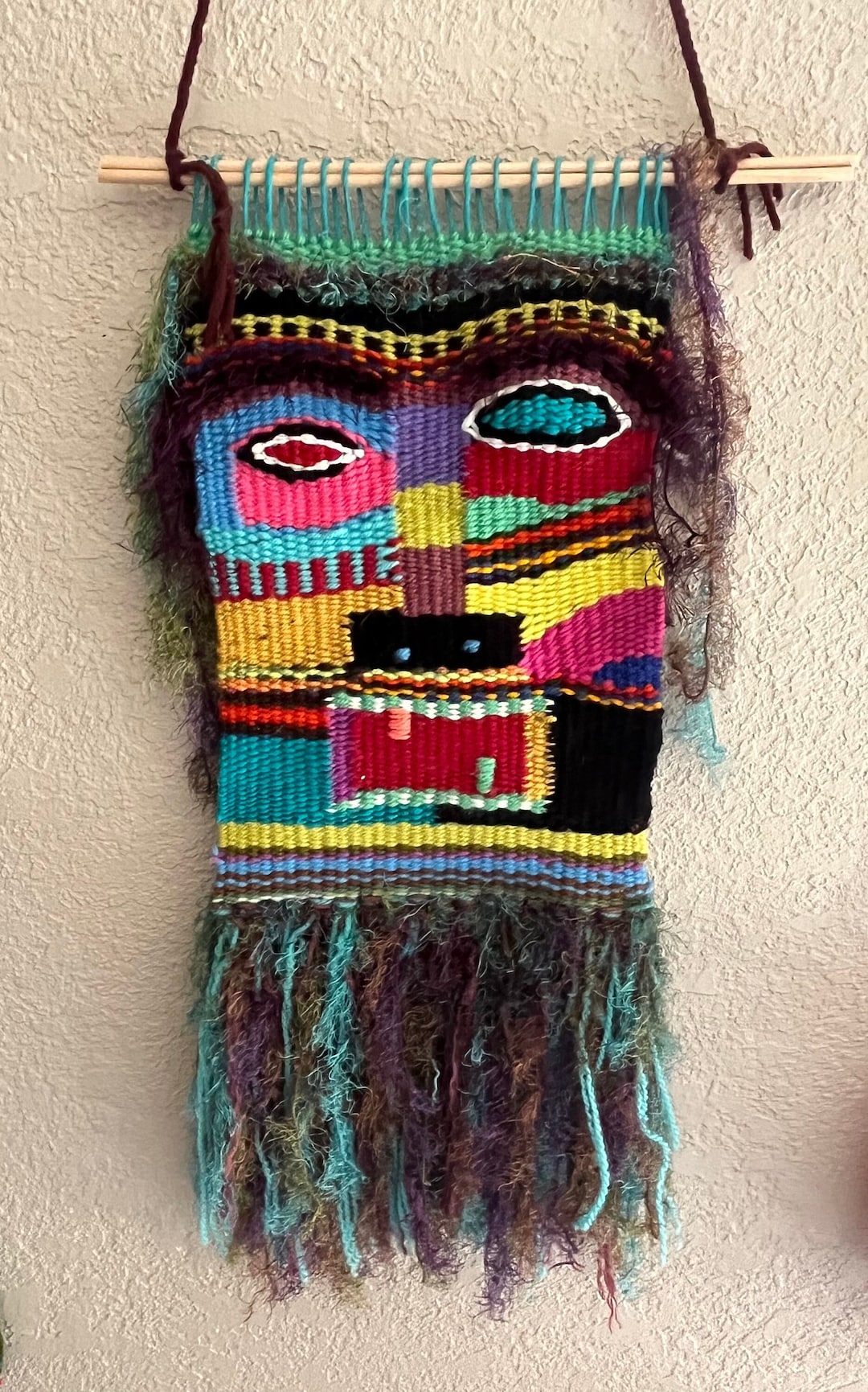 Handwoven Wall Art, Modern Weaving, Tribal Weaving, Woven Wall Hanging ...