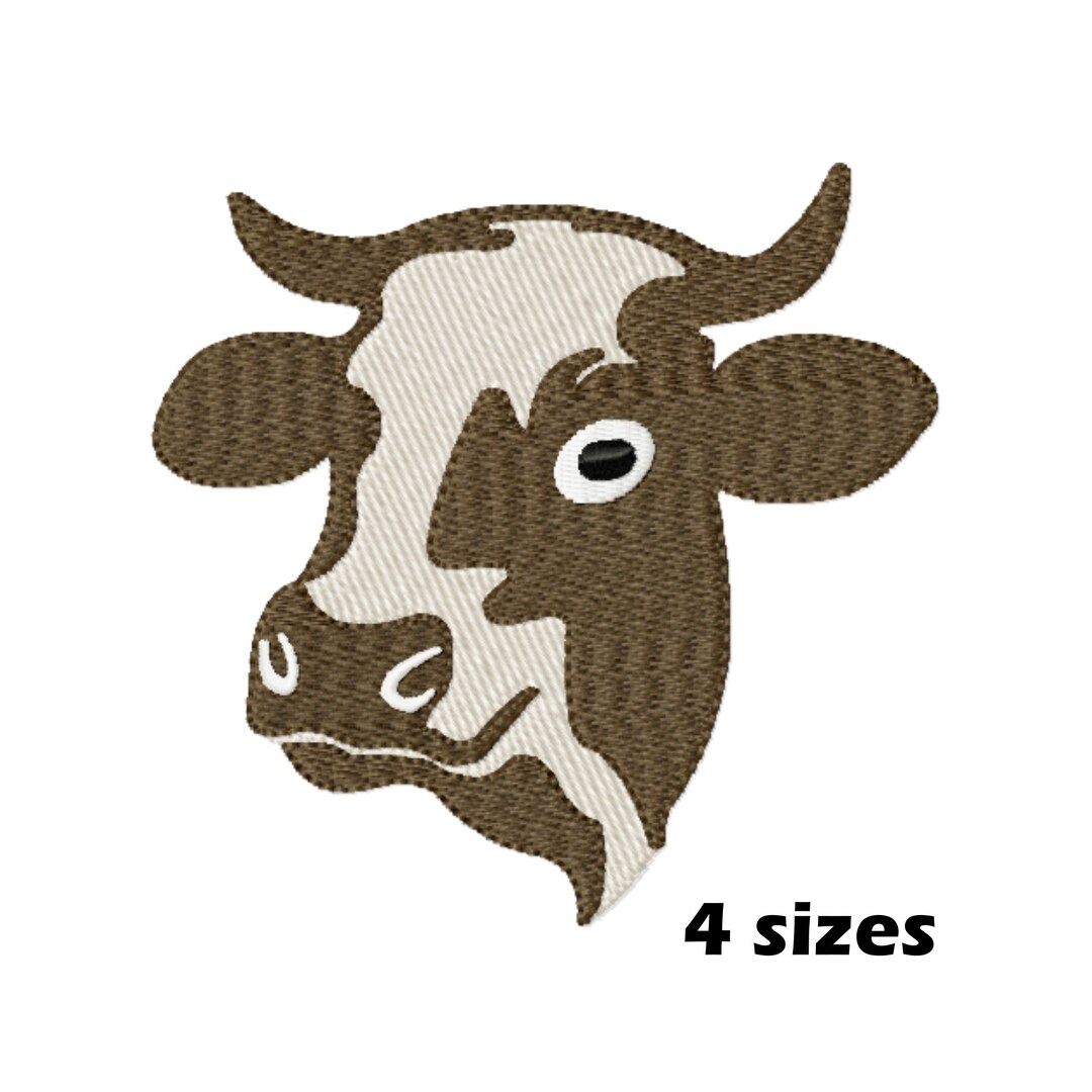 Heifer Cow Embroidery Designs, Instant Download 4 Sizes - Etsy