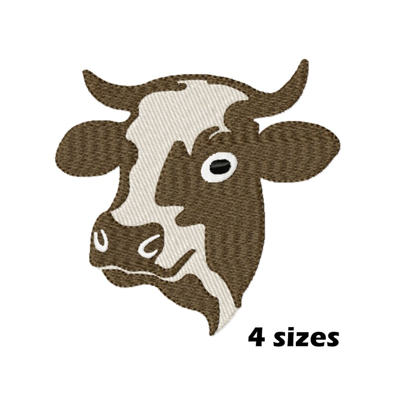 Cow Embroidery - Etsy