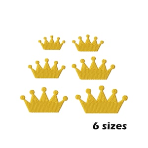 Crown Embroidery Designs, Instant Download 6 Sizes - Etsy