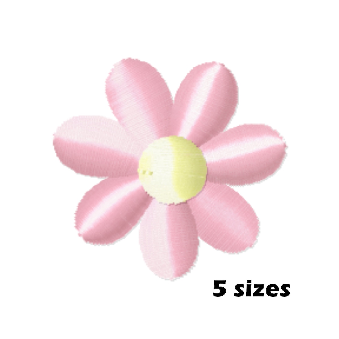 Small Flower Embroidery Designs, Instant Download 5 Sizes - Etsy