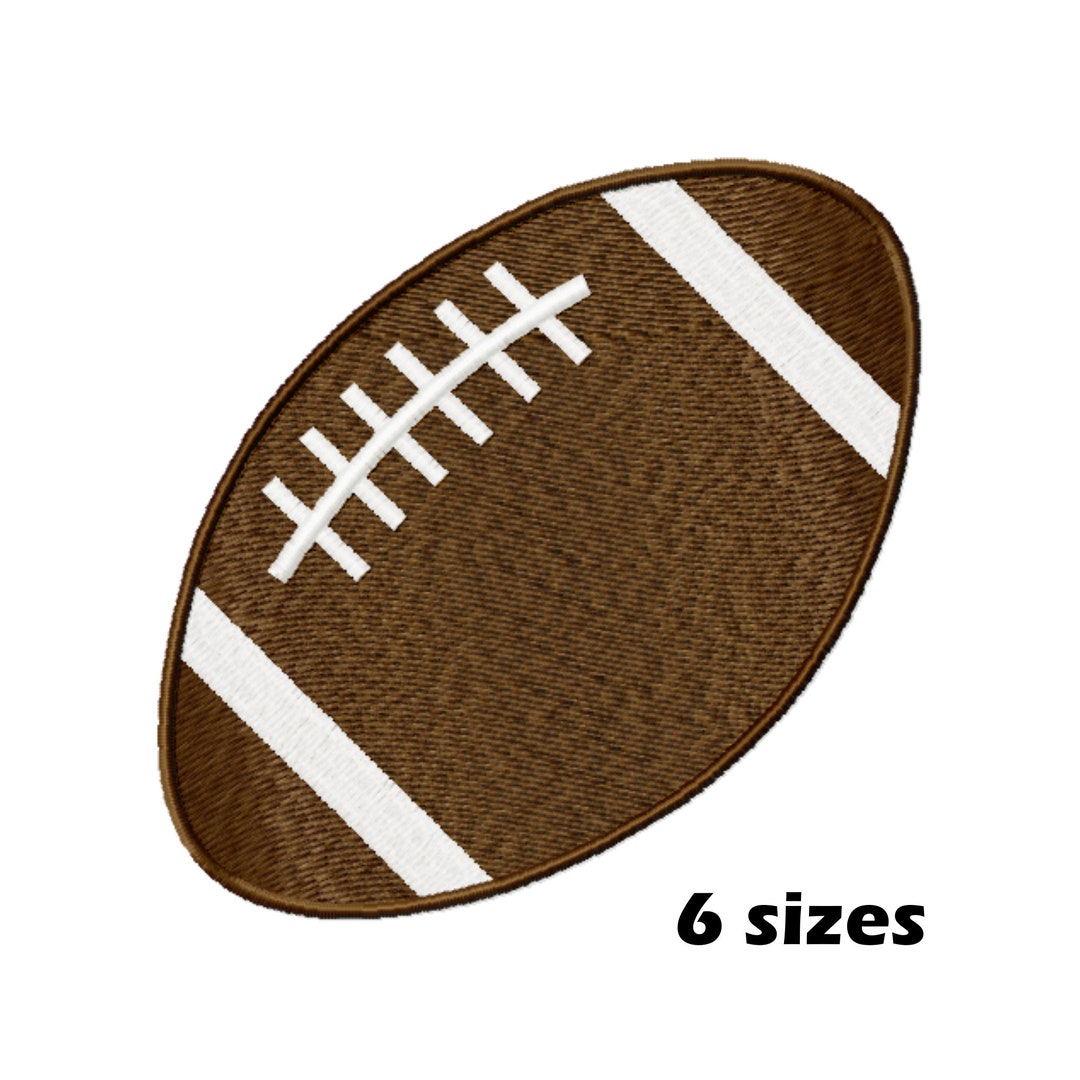 Football Embroidery Designs, Instant Download - 6 Sizes - Etsy
