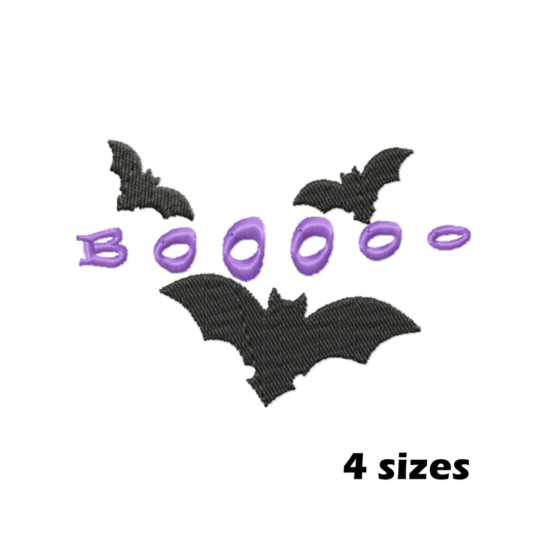 Bats Embroidery Designs, Instant Download 4 Sizes - Etsy