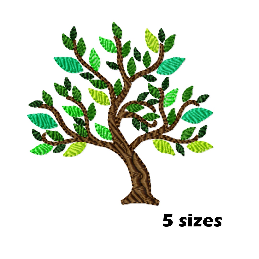 Tree of Life Embroidery Designs, Instant Download - 5 Sizes - Etsy