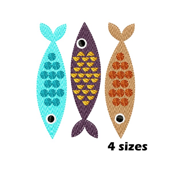 Fish Embroidery - Etsy