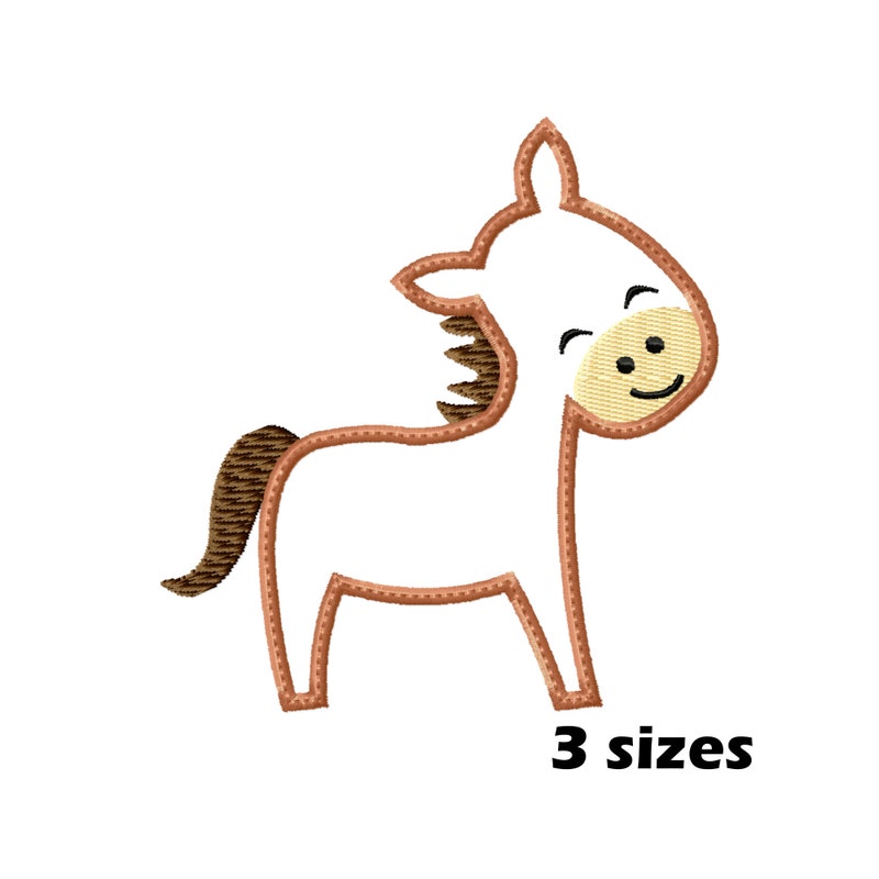 Horse Applique - Etsy
