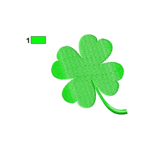 Four Leaf Clover Embroidery Designs, Instant Download - 10 Sizes - Etsy