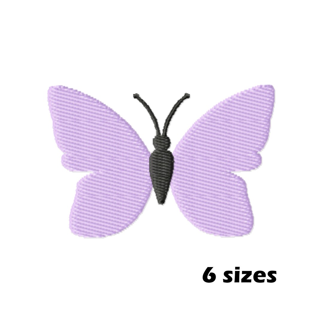 Mini Butterfly Embroidery Designs, Instant Download 6 Sizes - Etsy