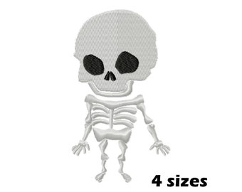 Halloween Skeleton Machine Embroidery Design, Embroidery Designs ...