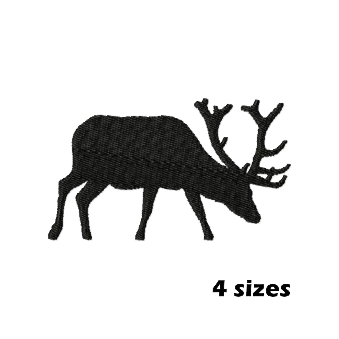 Elk Embroidery Designs, Instant Download 4 Sizes - Etsy