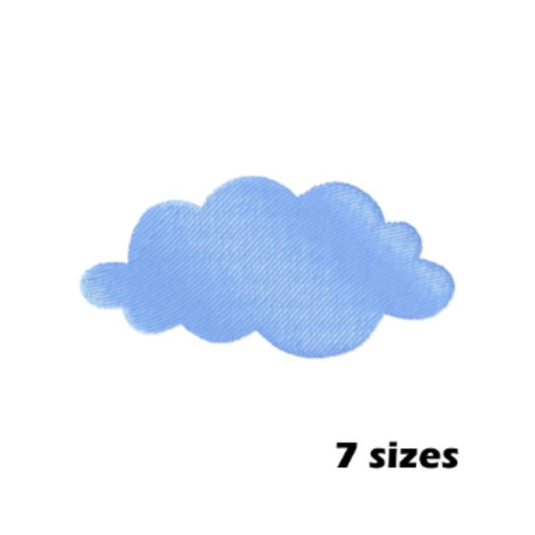 Cloud Embroidery Designs, Instant Download - 7 Sizes - Etsy