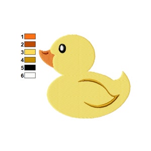 Rubber Duck Embroidery Designs, Instant Download - 4 Sizes - Etsy