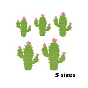 Cactus Embroidery Designs, Instant Download - 5 Sizes - Etsy