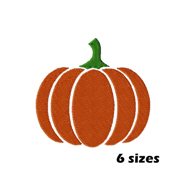 Pumpkin Embroidery - Etsy