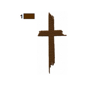 Rustic Cross Embroidery Designs, Instant Download - 4 Sizes - Etsy