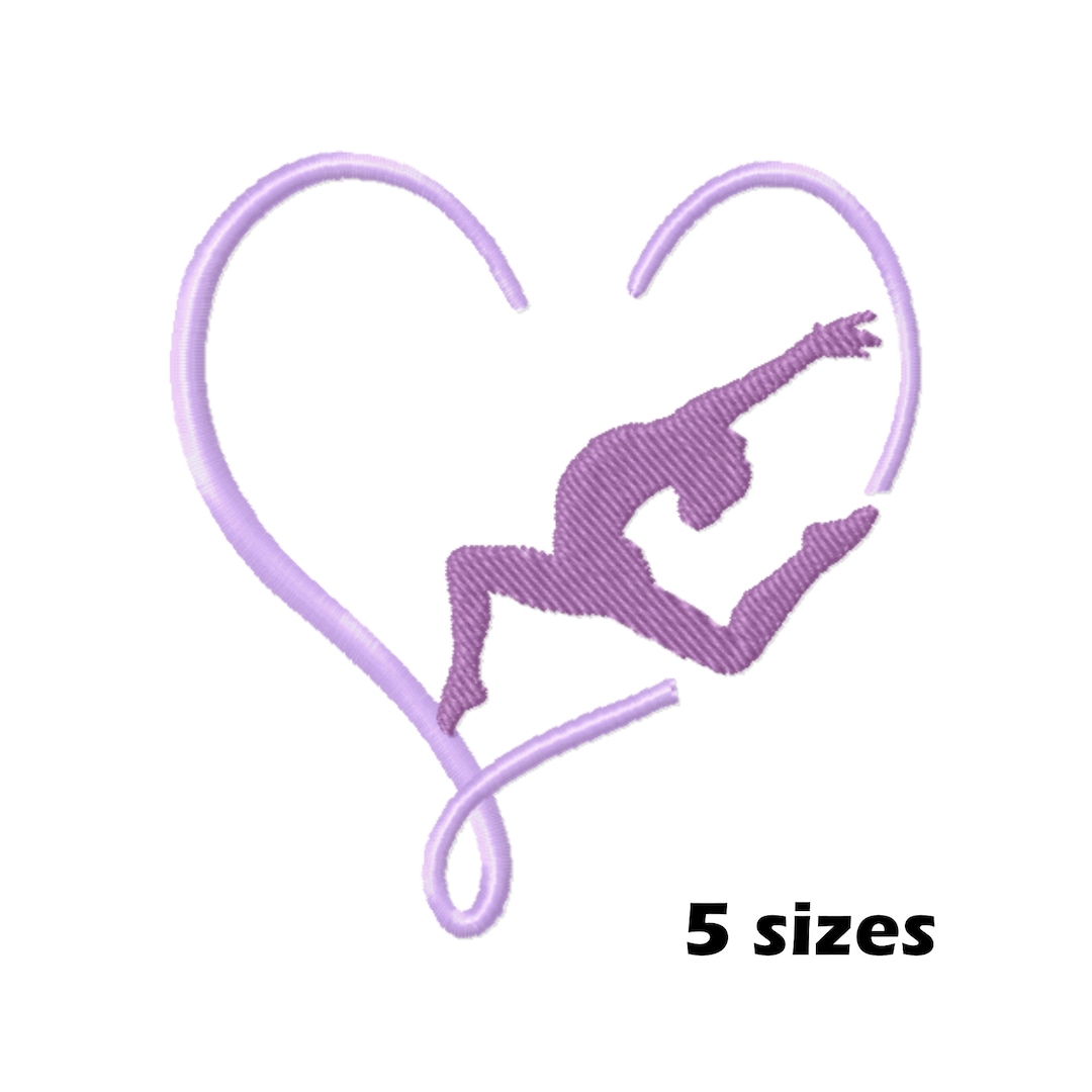 Gymnast Embroidery Designs, Instant Download 5 Sizes - Etsy