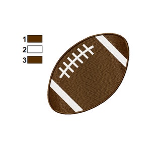 Football Embroidery Designs, Instant Download - 6 Sizes - Etsy