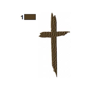 Rustic Cross Embroidery Designs, Instant Download - 4 Sizes - Etsy